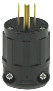 LEVITON 5266-CB : PLUG-N5-15P | Gordon Electric Supply, Inc.