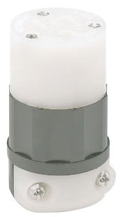 LEVITON 5269-CG : GRAY CONNECTOR-N5-15R | Gordon Electric Supply, Inc.