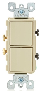 LEVITON 5634-I : 2SP IVORY COMB SWITCHS | Gordon Electric Supply, Inc.