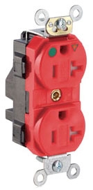 LEVITON MT830-IGR : 20A HOSPITAL GRADE TAMPER RESISTANT DUPLEX ...