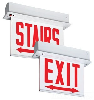 LITH EDGRC-W-1-RW-CH3-EL EXIT SIGN | Gordon Electric Supply, Inc.