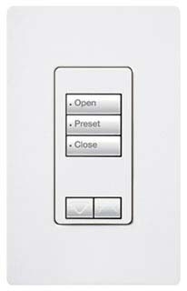 LUTRON RRD-W3BRL-WH RADIORA2 3BRL WALL KEYPAD WHITE | Gordon Electric ...
