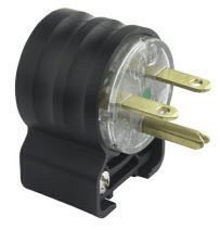 P&S PS5466-HGAN Straight Blade Angle Plug 3-Way 20A 250V Hospital Grade ...