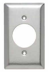 P&S SS720 : SMOOTH 302SS SINGLE GANG POWER OUTLET | Gordon Electric ...