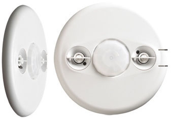 Wattstopper DT-300 Dual Tech Occupancy Sensor 24 Vdc, Center Mount 360 ...