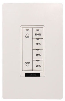 Wattstopper LMSW-105-B-ENG3 Scene Switch 5 Engraved - On Off Scenes ...