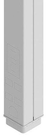 Wiremold 25DTC-415WH Tele-Power Pole Blank Steel White 15Ft | Gordon ...