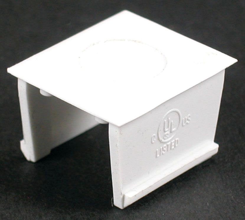 Wiremold 5004GY Non-Metallic Blank/Coax Adapter 5000 Light Gray ...