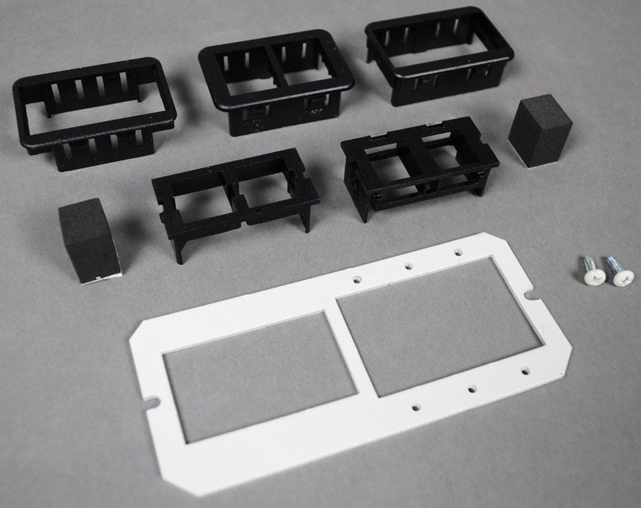 WALKER 6MAAP2A : 1 1/2-GANG EXTRON MAAP/2A PLATE | Gordon Electric ...