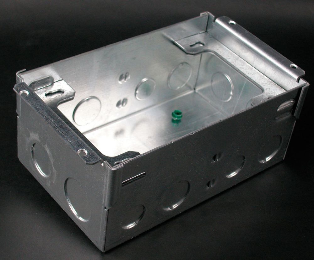 Wiremold 880W2 Steel Wood Floor Box 2-Gang 880 Series | Gordon Electric ...