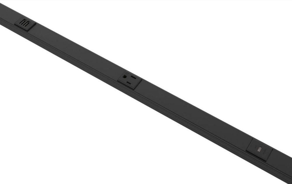 Wiremold BK20GB509TRUAC Usb Plugmold 5Ft Black | Gordon Electric Supply ...