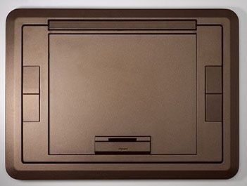 WALKER EFB6810CTCBZ EVO FLOOR BOX SURFACE COVER W FLOOR INSERT | Gordon ...