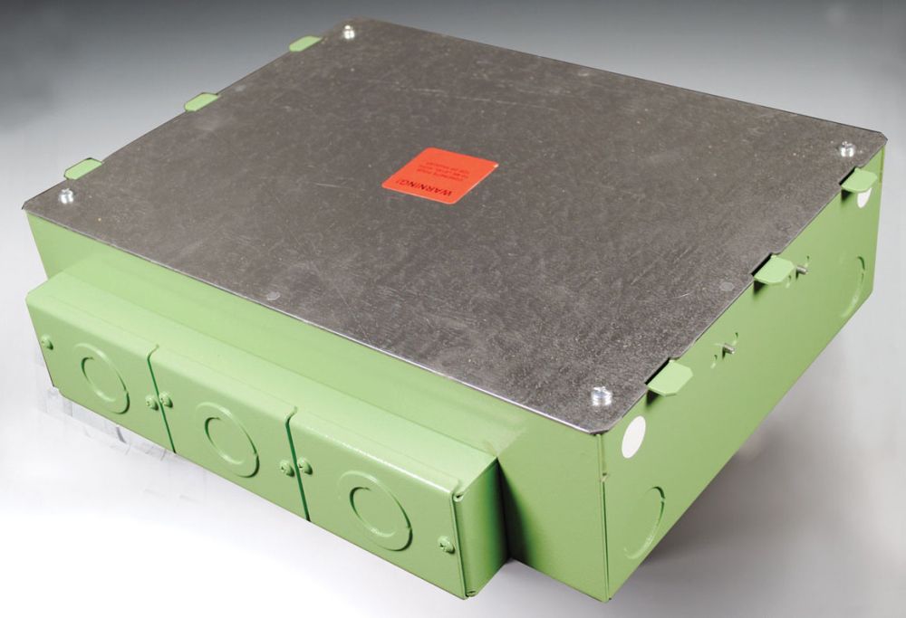 Wiremold EFB6S-OG 6-Gang Floor Box | Gordon Electric Supply, Inc.