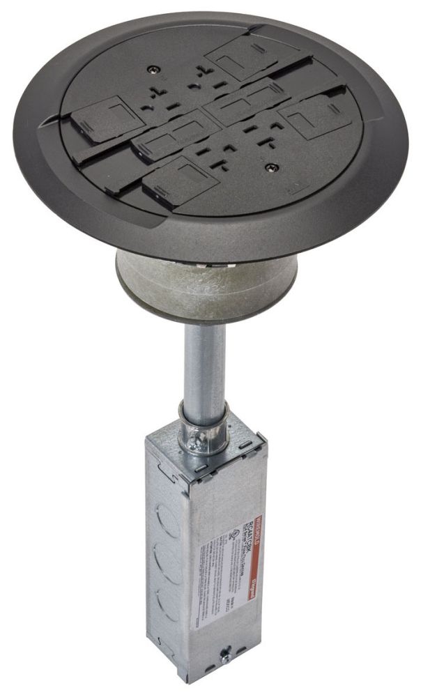 Walker RC4CTCBK Black Flange & Black Cover 20A/Communic | Gordon ...