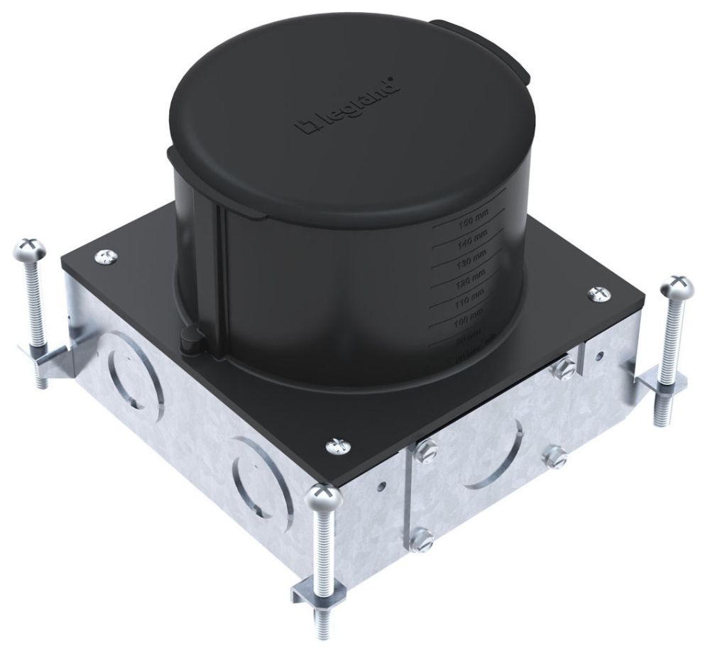 Walker Floor Boxes Concrete Walker 3" Flush Poke Thru Floor Electrical