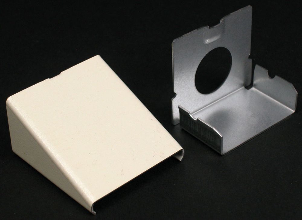 Wiremold V2410A Steel Entrance End Fitting 2400 Ivory | Gordon Electric ...