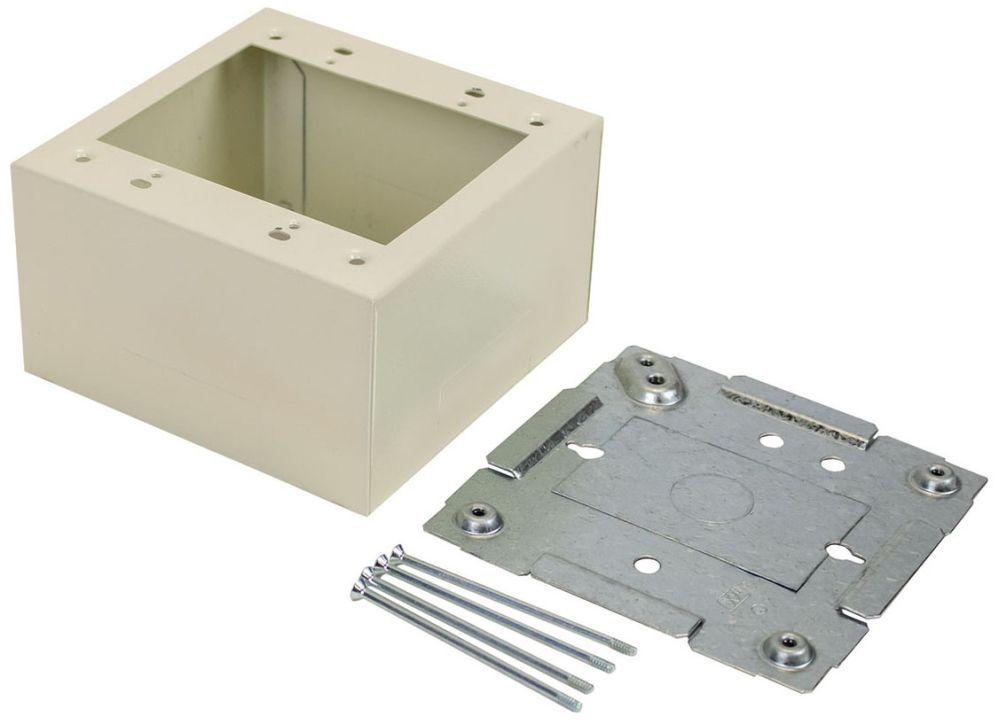 Wiremold V2444-2 Steel Extra Deep Device Box 2-Gang 2400 Ivory | Gordon ...