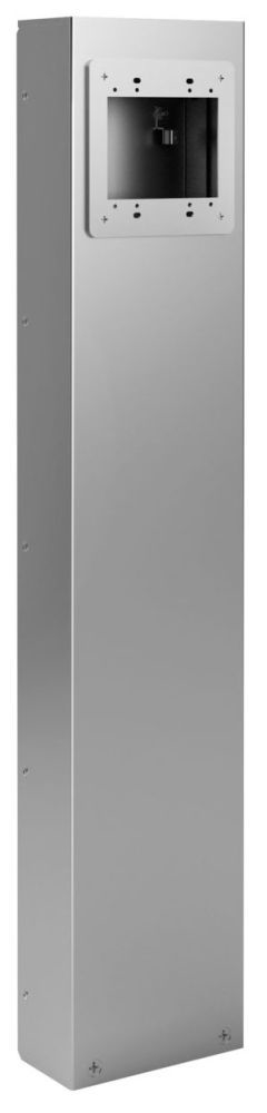 Wiremold XPP2G30D-SV Power Pedestal 2-Gang Silver Divider | Gordon ...