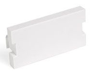 LEVITON 41291-1BW : 1 UNIT HIGH BLANK MOD | Gordon Electric Supply, Inc.