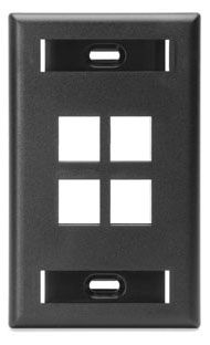 LEVITON 42080-4ES : SG WALLPLATE W/DESIG. | Gordon Electric Supply, Inc.