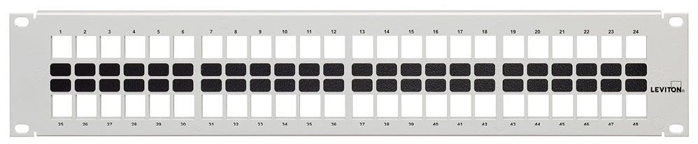 Leviton 49255-W48 Patch Panel | Gordon Electric Supply, Inc.