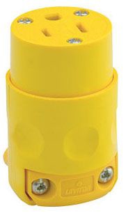 Leviton 515CV 2P3W15A125V Pvc Grounding Connector | Gordon Electric ...