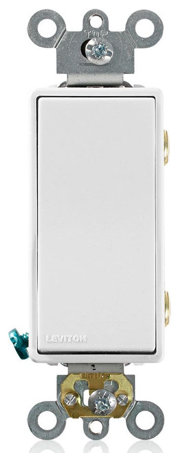 Leviton 5622-2W Double-Pole White 20A Switch | Gordon Electric Supply, Inc.