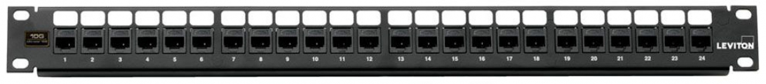 Leviton 69270-U24 24 Port Cat6 Patch Panel | Gordon Electric Supply, Inc.