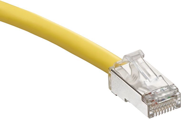 LEVITON 6AS10-5Y : 6A 5FT YELLOW PATCH CORD | Gordon Electric Supply, Inc.