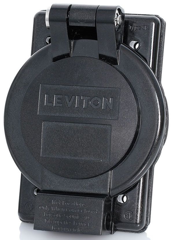 Leviton 7420-EB 1-G Weatherproof Cover | Gordon Electric Supply, Inc.
