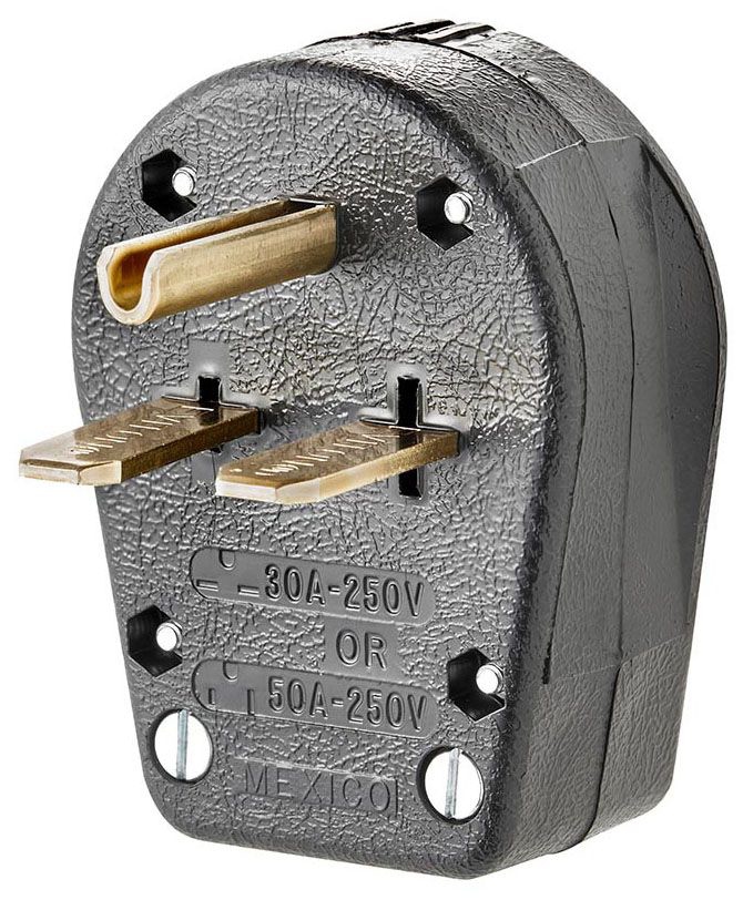 Leviton 931-E Angle Plug, 30A-250V,50A-250V | Gordon Electric Supply, Inc.