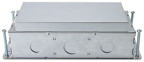 Leviton FBDR3 3-Gang Deep Rectangular Floor Box | Gordon Electric ...