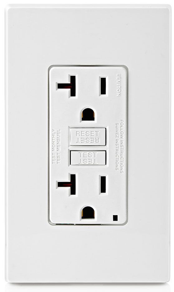 LEVITON GFNT2-W 20A 125V RECEPTACLE | Gordon Electric Supply, Inc.