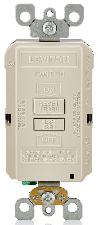 Leviton GFRBF-T Slim Blank Gfci | Gordon Electric Supply, Inc.