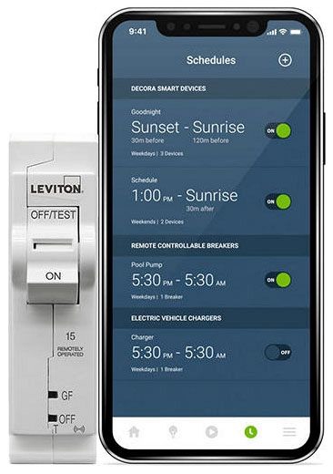 Leviton LB115-GST Smart Breaker Gfci 1P 15A 10Ka Thermal-Mag | Gordon ...