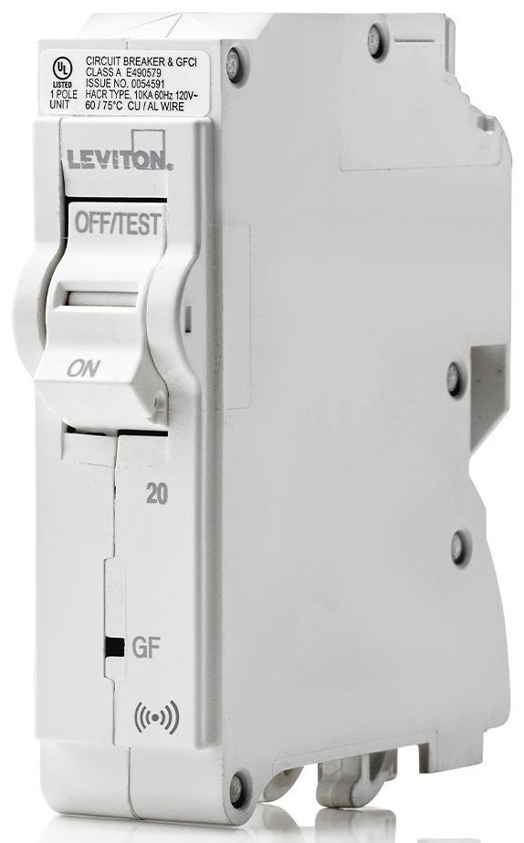 Leviton LB120-ES 20A 1-Pole Gfpe Smart Breaker | Gordon Electric Supply ...