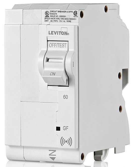 LEVITON LB260-ES 60A 2-POLE GFPE SMART BREAKER | Gordon Electric Supply ...