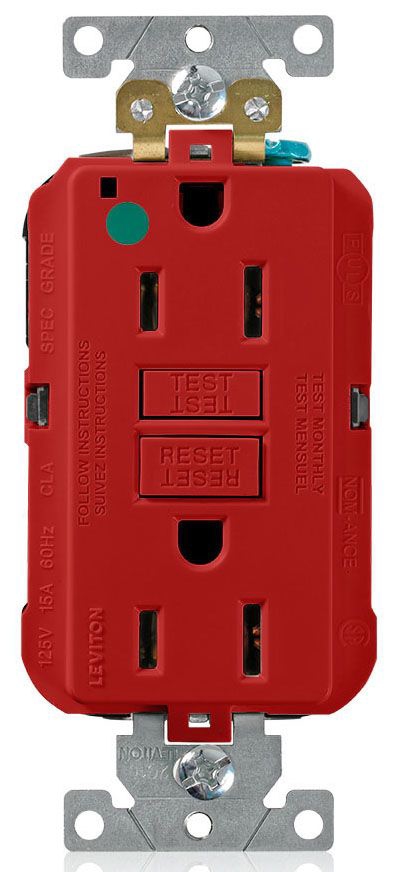 LEV MGFN1-HGR 15A 125V RECEPTACLE | Gordon Electric Supply, Inc.