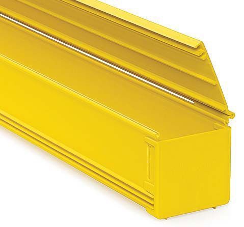 LEVITON S8END-CSL : 4X8 FIBER RACEWAY END CAP | Gordon Electric Supply ...