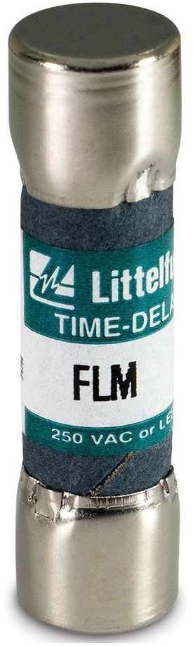 2 A 250 V Fuse Littelfuse FLM 1-1/2A Time-Delay Fuse - 1.5 Amp, 250VAC ...