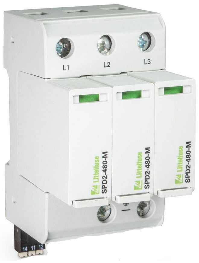 Littelfuse SPD2-480-3P0-R Din Rail Surge Protection Device | Gordon Electric Supply, Inc.