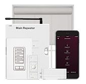 LUTRON RRD-W6BRL-MN RADIORA 2 WALL-MOUNTED KEYPAD 6-BUTTON MIDNIGHT ...