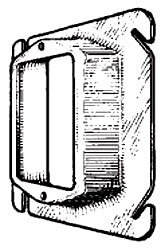 MULBERRY 11231 4-IN.1G.SWITCH CVR.1 1/4IN | Gordon Electric Supply, Inc.