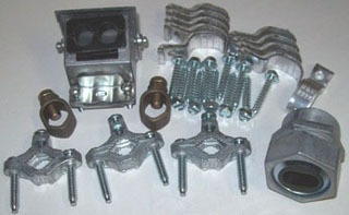 M&W 5010A 2"" Service Mast Kits 125-150-200 Amp Service Entrance ...