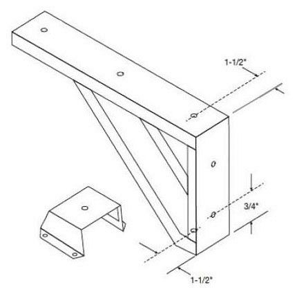 QMARK CMB10 CEILING MOUNTING BRACKET FOR 3KW TO 10KW UNITS | Gordon ...