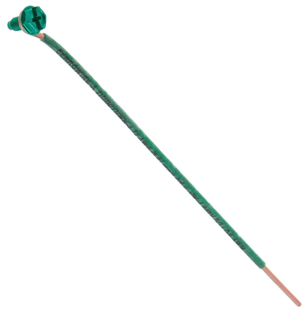 Metallics PT30 No.14 Wire Grounding Pigtails USA Made -Wire Only ...