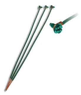 Metallics PT4010V No.12 Wire 10" Grounding Pigtail USA Made -Wire Only ...