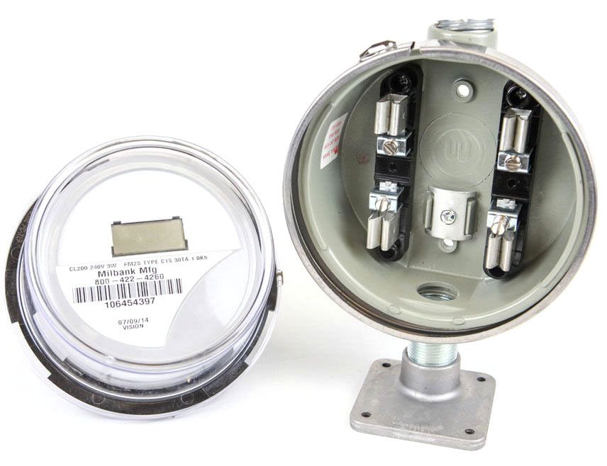 Milbank K4800-D 200A Meter Socket | Gordon Electric Supply, Inc.