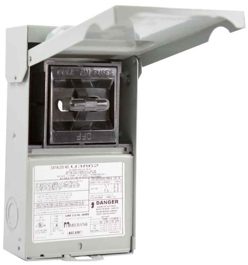 Milbank U3862 60A Fused A/C Disconnect | Gordon Electric Supply, Inc.