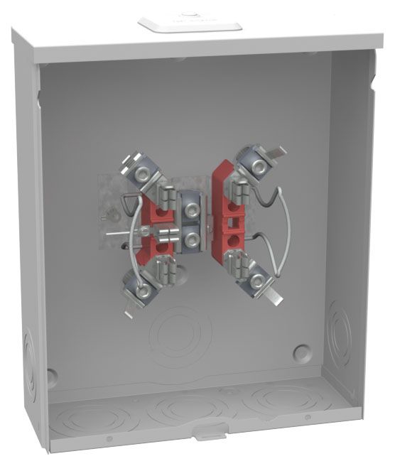 Milbank U7043-XL-TG-KK-IL-5T9W 200A 4-Terminal Ringless Overhead ...